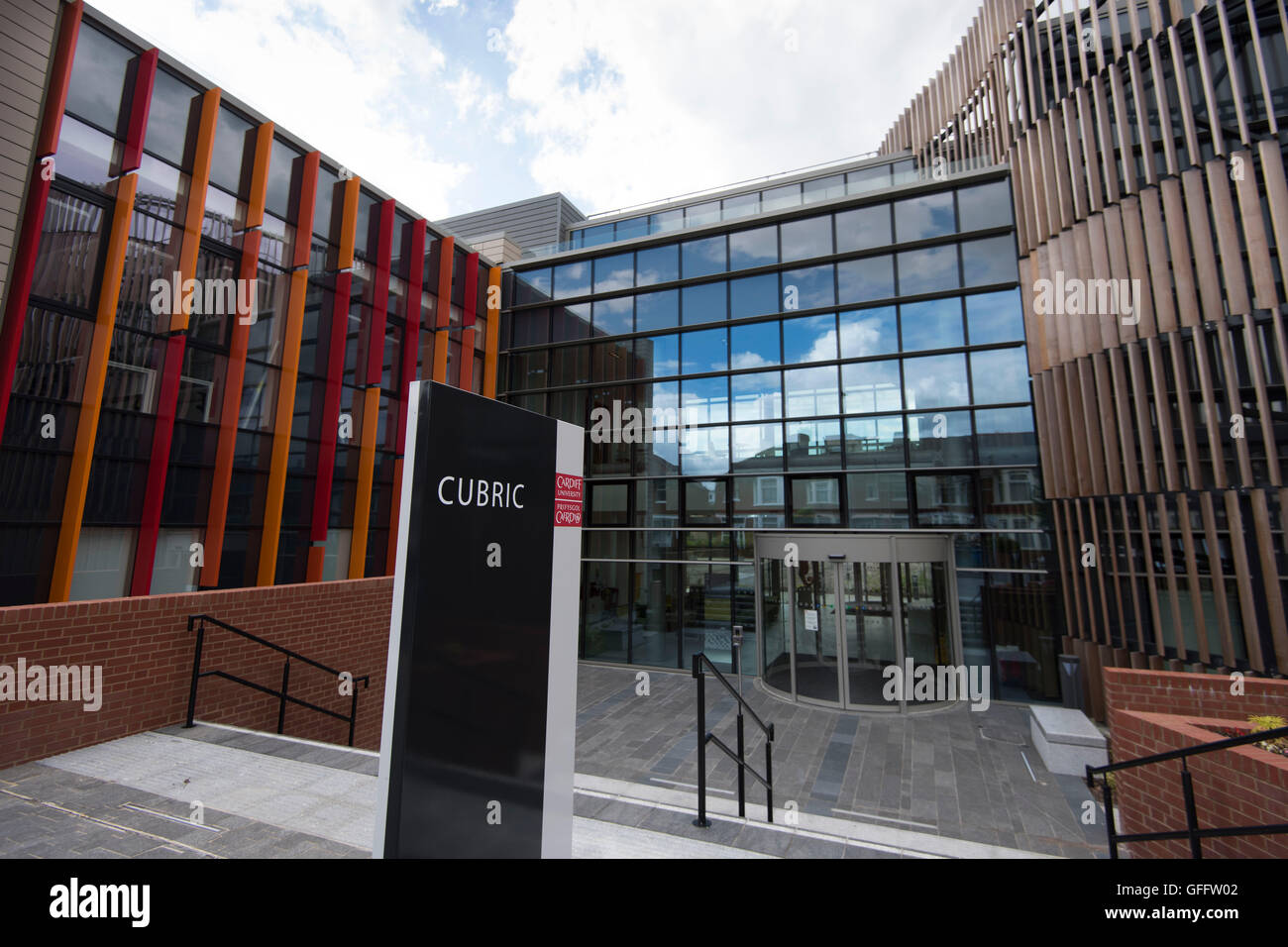 Cardiff University CUBRIC brain imaging building in Cardiff, South ...