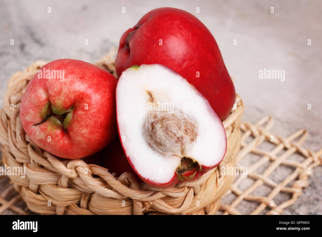 Tropical fruit Acmella oleracea (toothache plant, paracress, electric ...