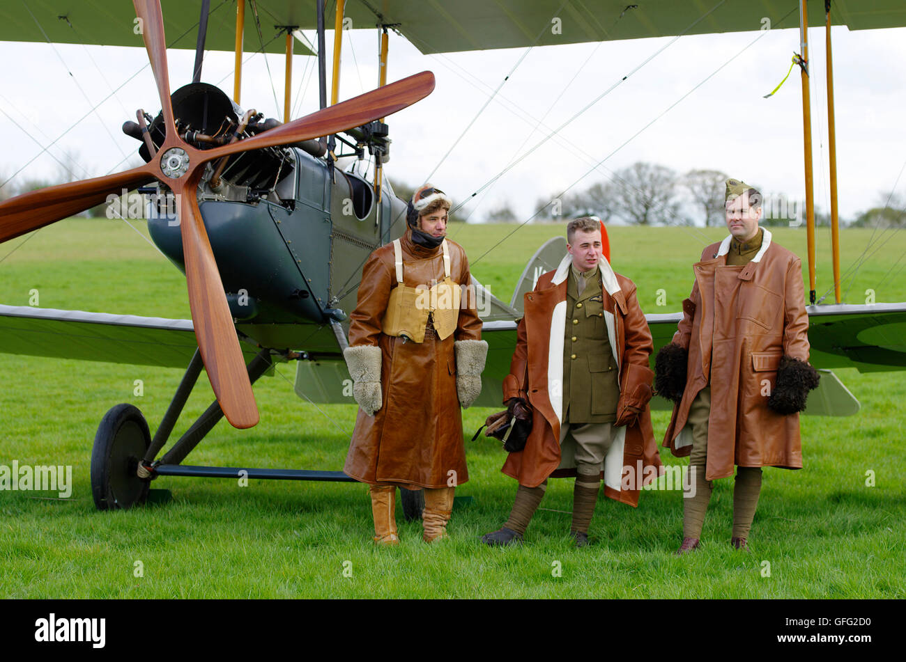 BE2e Replica A`2767 at Stow Maries Airfield Stock Photo - Alamy