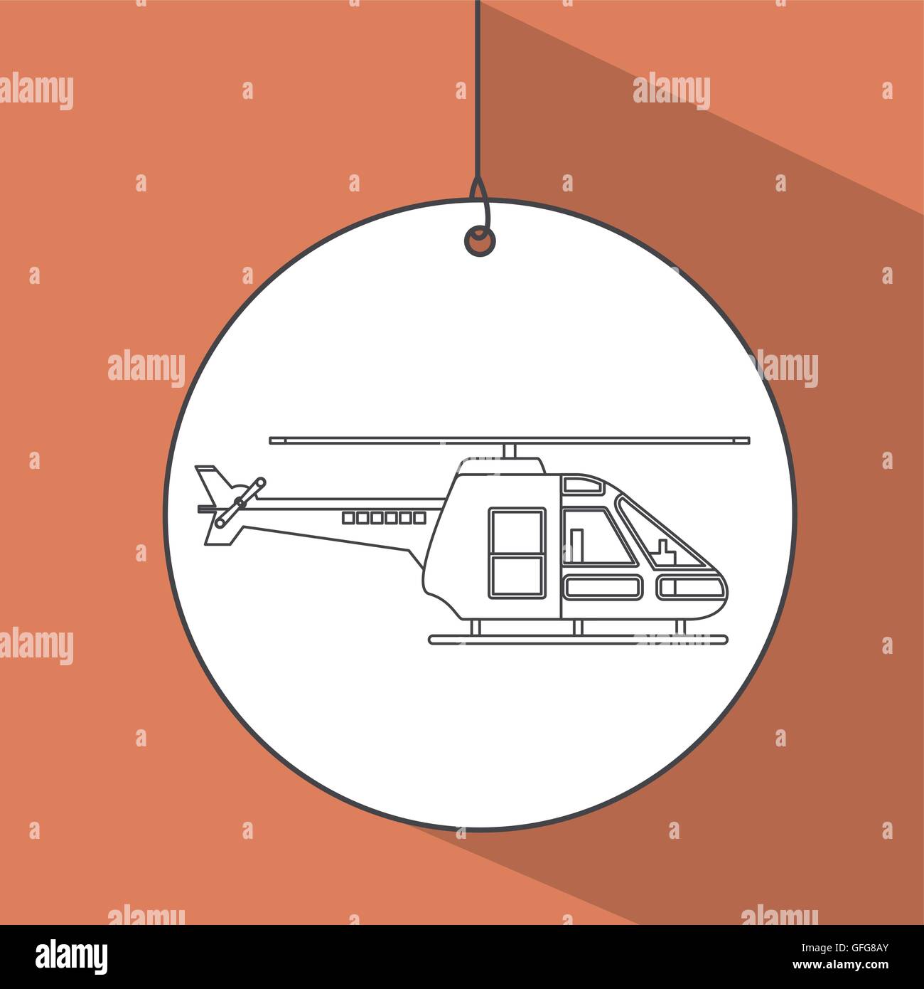 helicopter vehicle flying icon Stock Vector Image & Art - Alamy