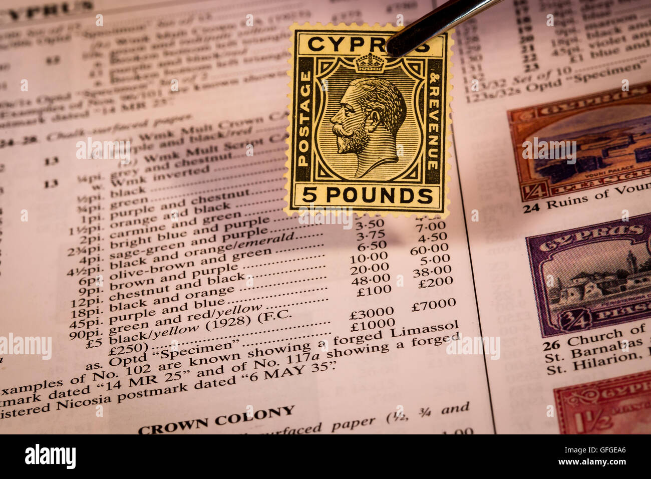 Collecting and studying stamps hi-res stock photography and images - Alamy