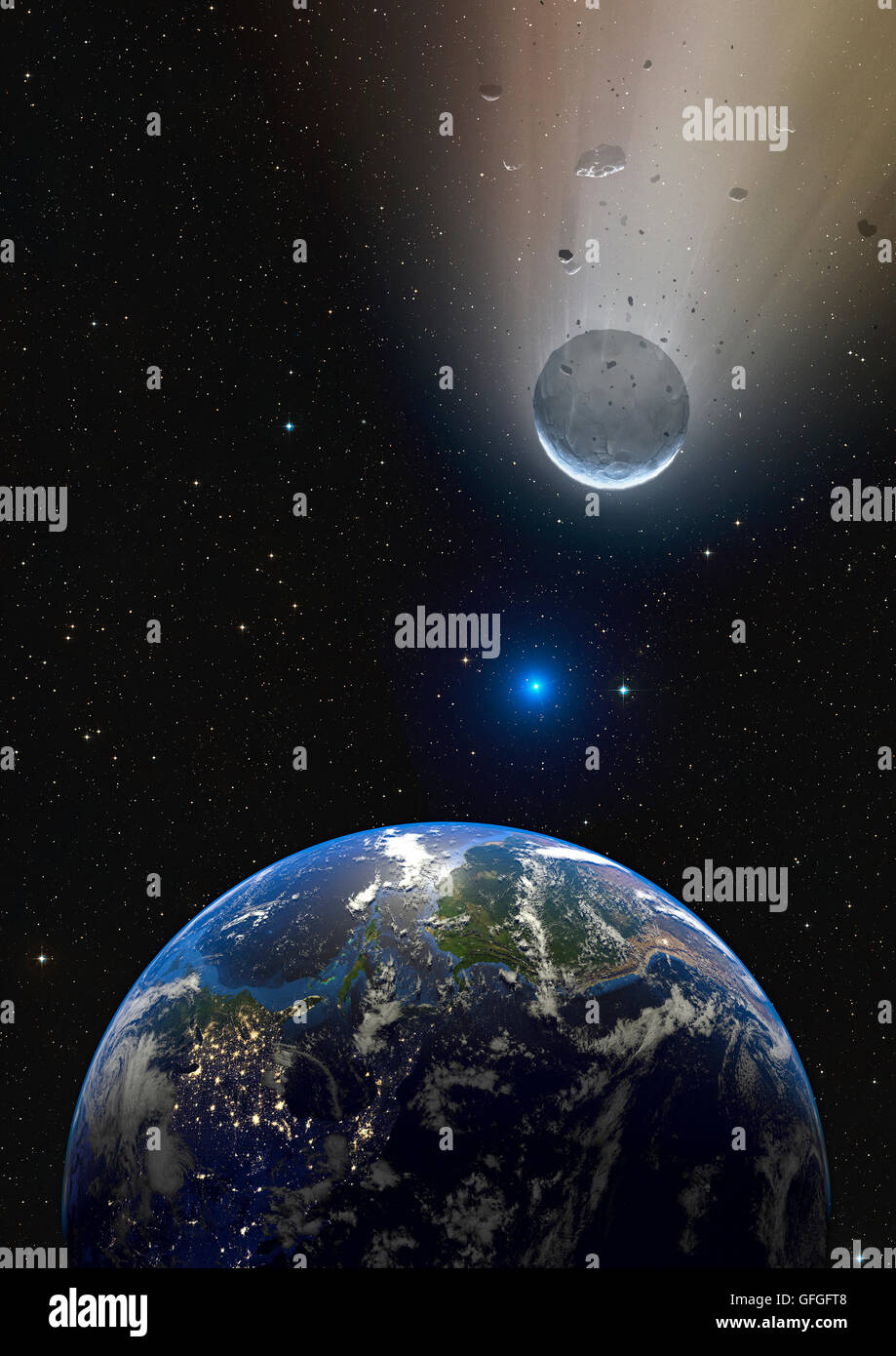 Planet Earth from space. Elements of this image furnished by NASA Stock ...