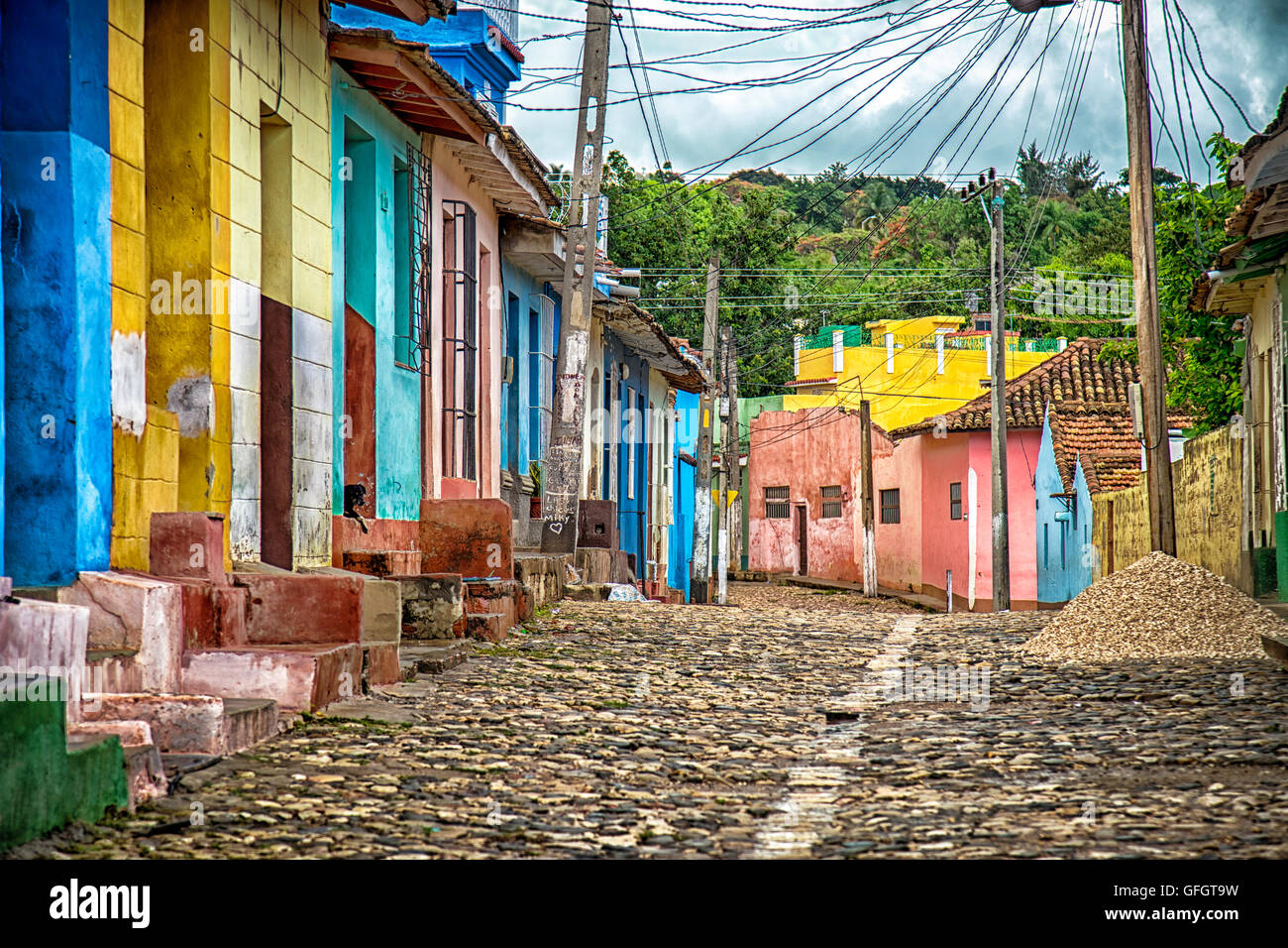 Colours cuba hi-res stock photography and images - Alamy