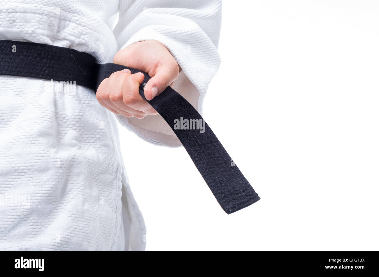 Judo belt hi-res stock photography and images - Alamy