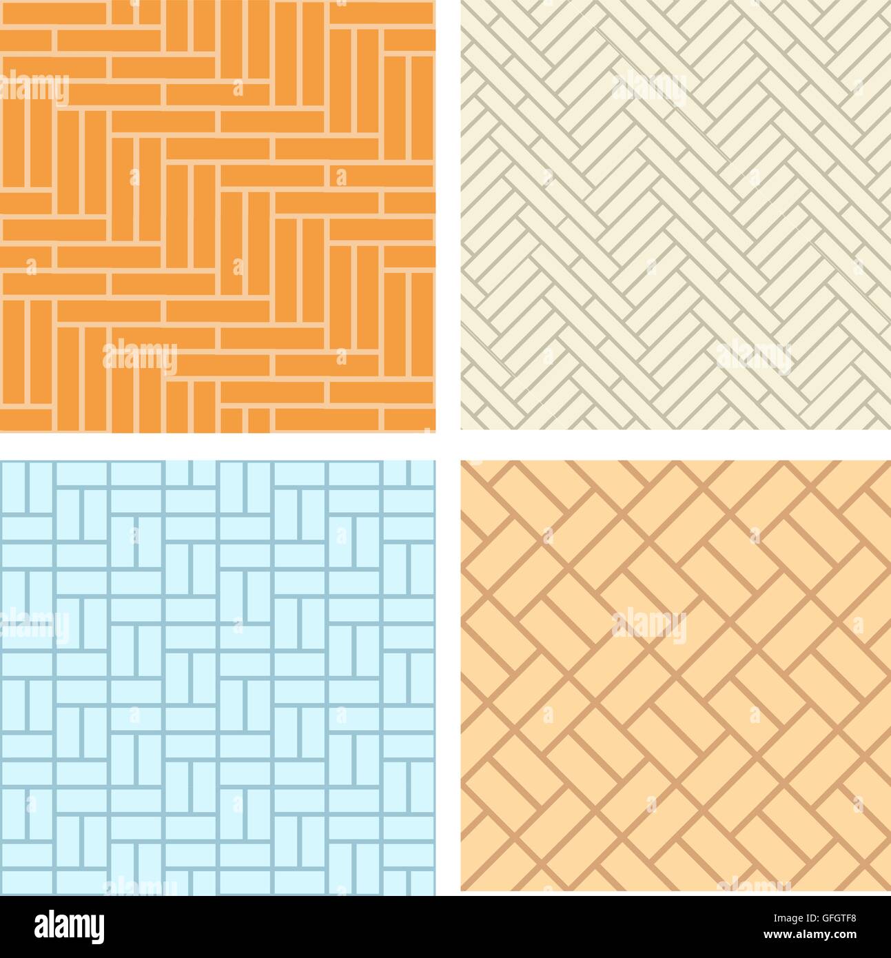 Brick wall footpath Stock Vector Images - Alamy