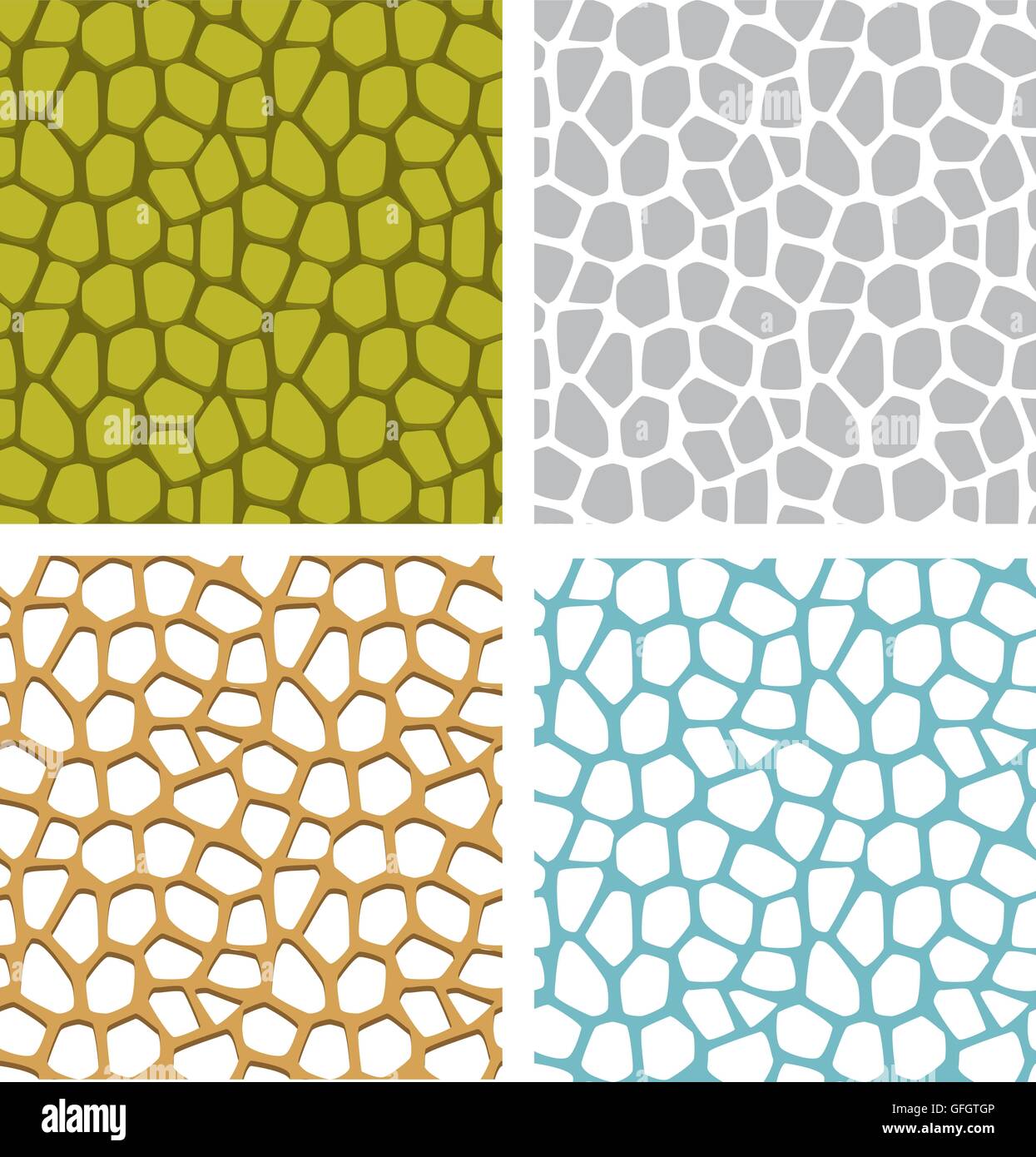 Jackfruit texture and seamless stone pattern, vector Stock Vector Image ...