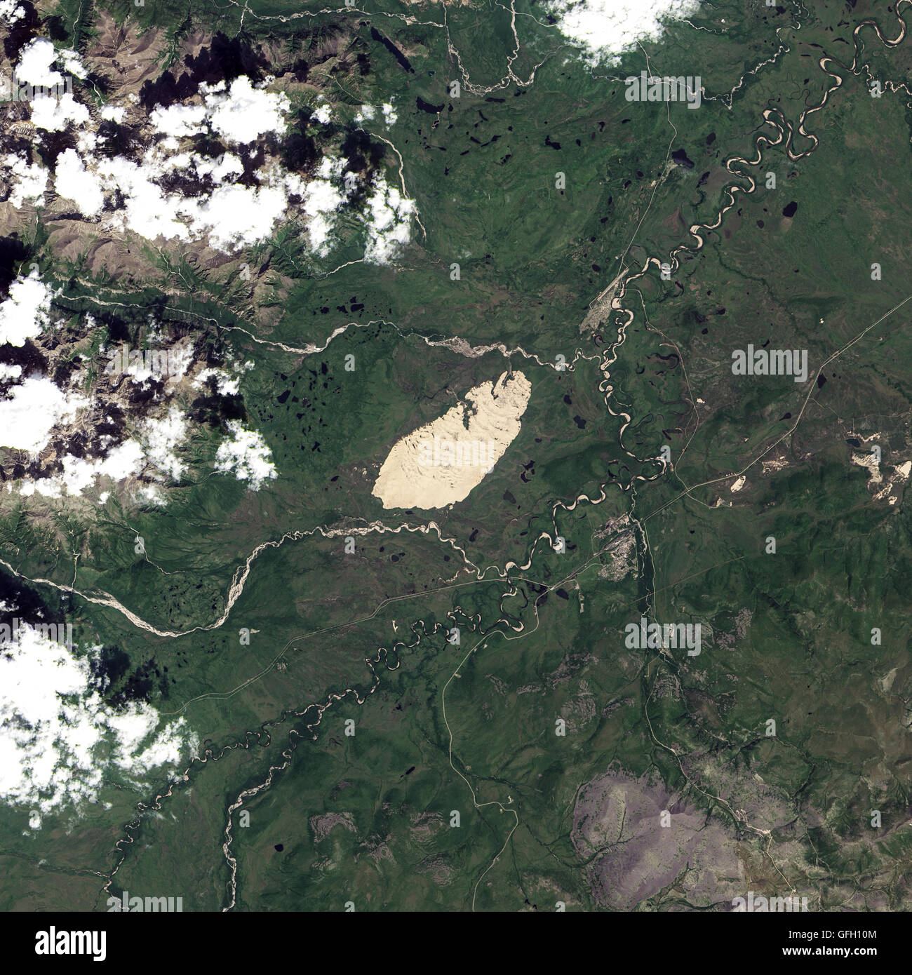 Earth top view from space. Elements of this image furnished by NASA ...