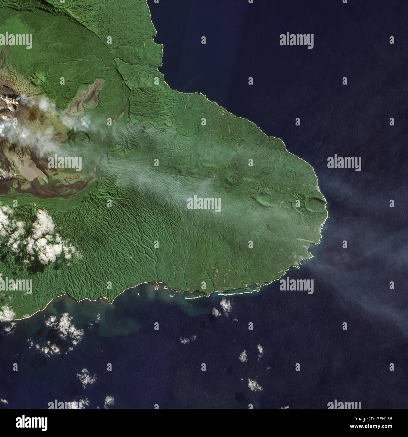 Earth top view from space. Elements of this image furnished by NASA ...