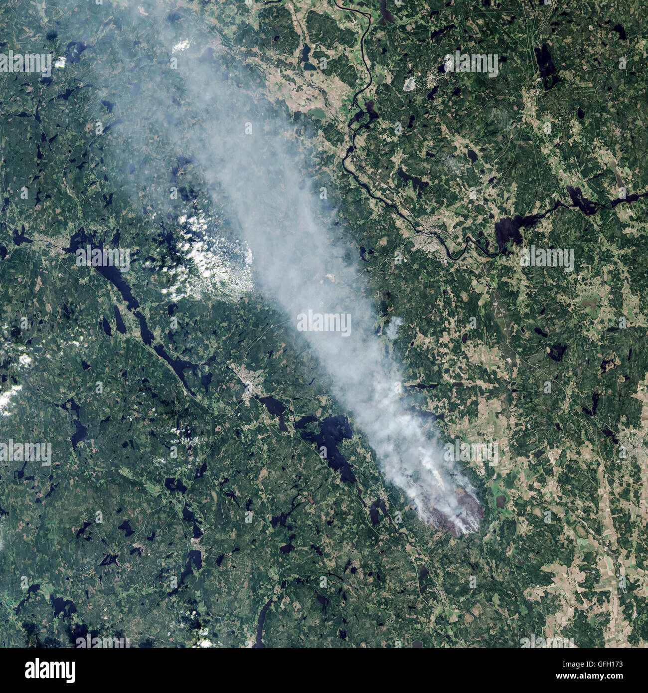 Earth top view from space. Elements of this image furnished by NASA ...