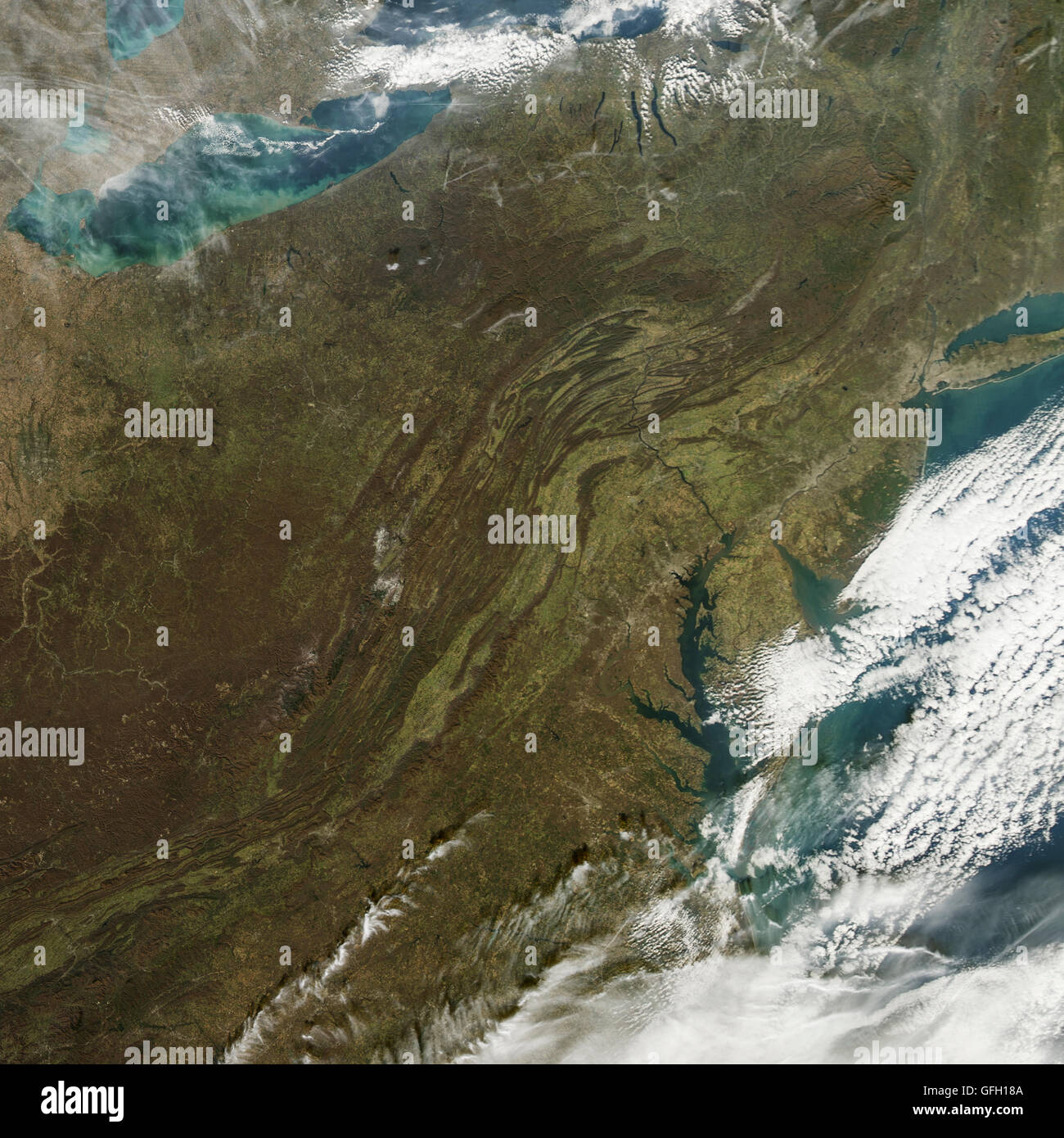 Earth top view from space. Elements of this image furnished by NASA ...