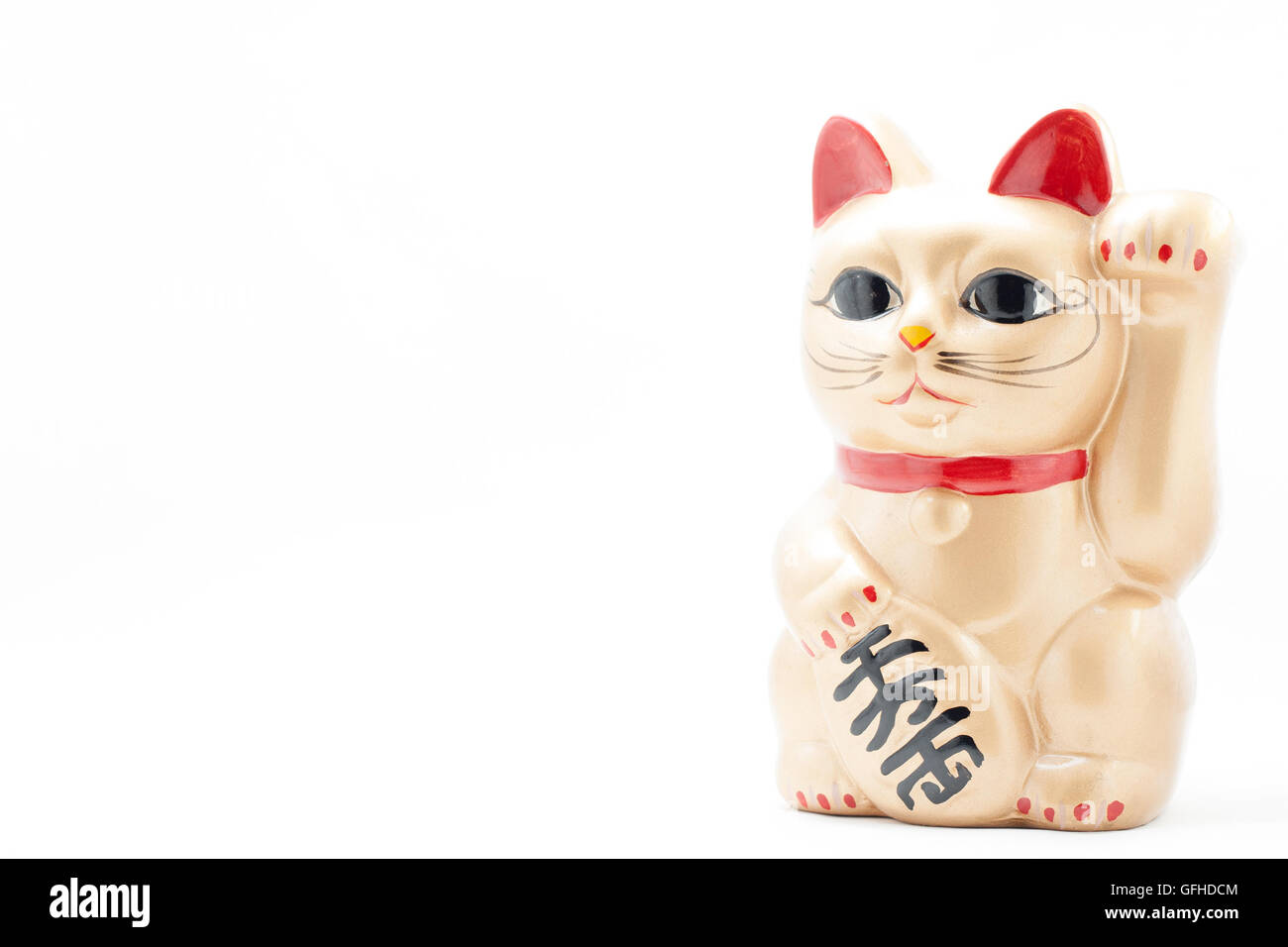 Maneki neko lucky cat japanese money hi-res stock photography and ...