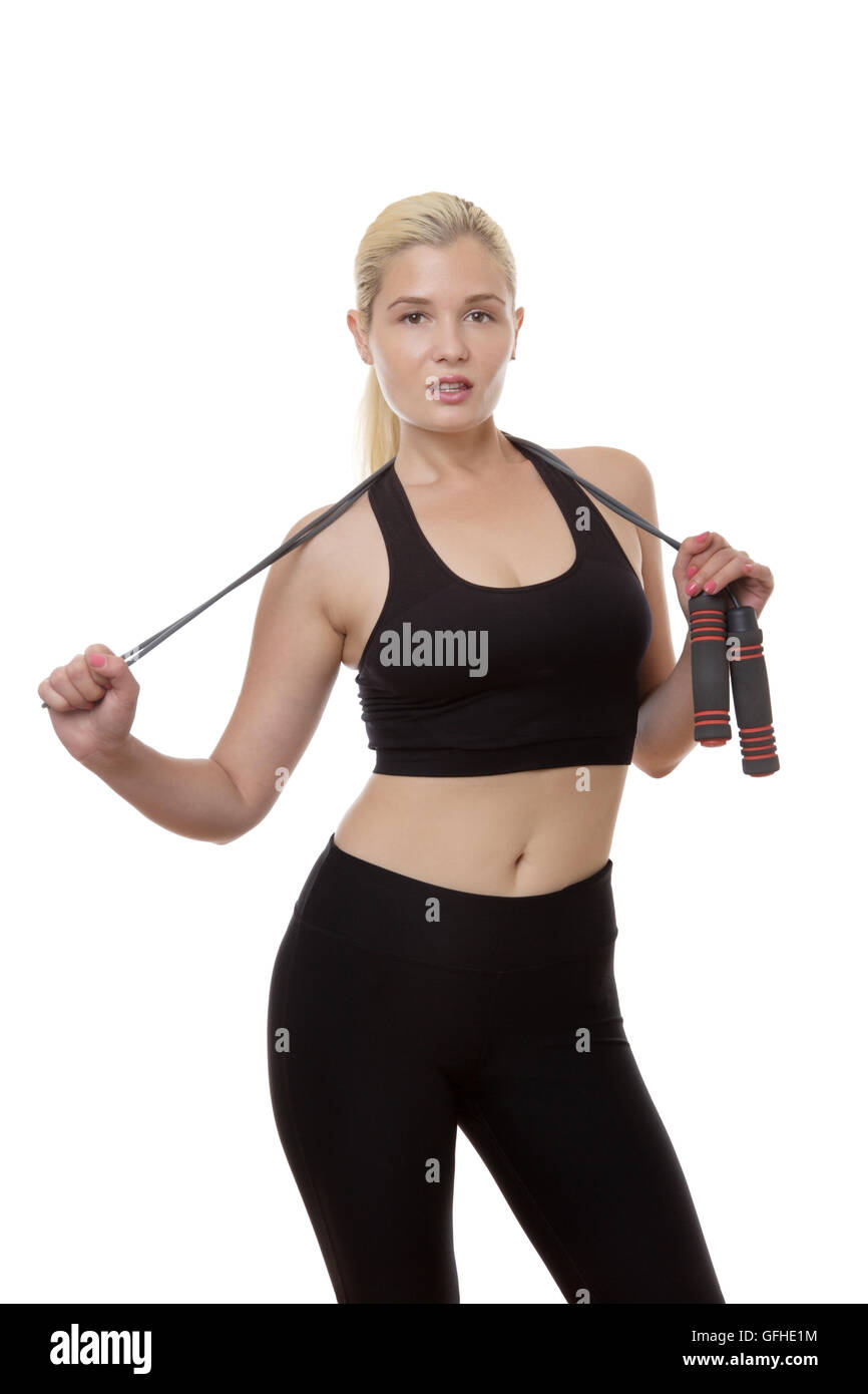 Women neck rope hi-res stock photography and images - Alamy