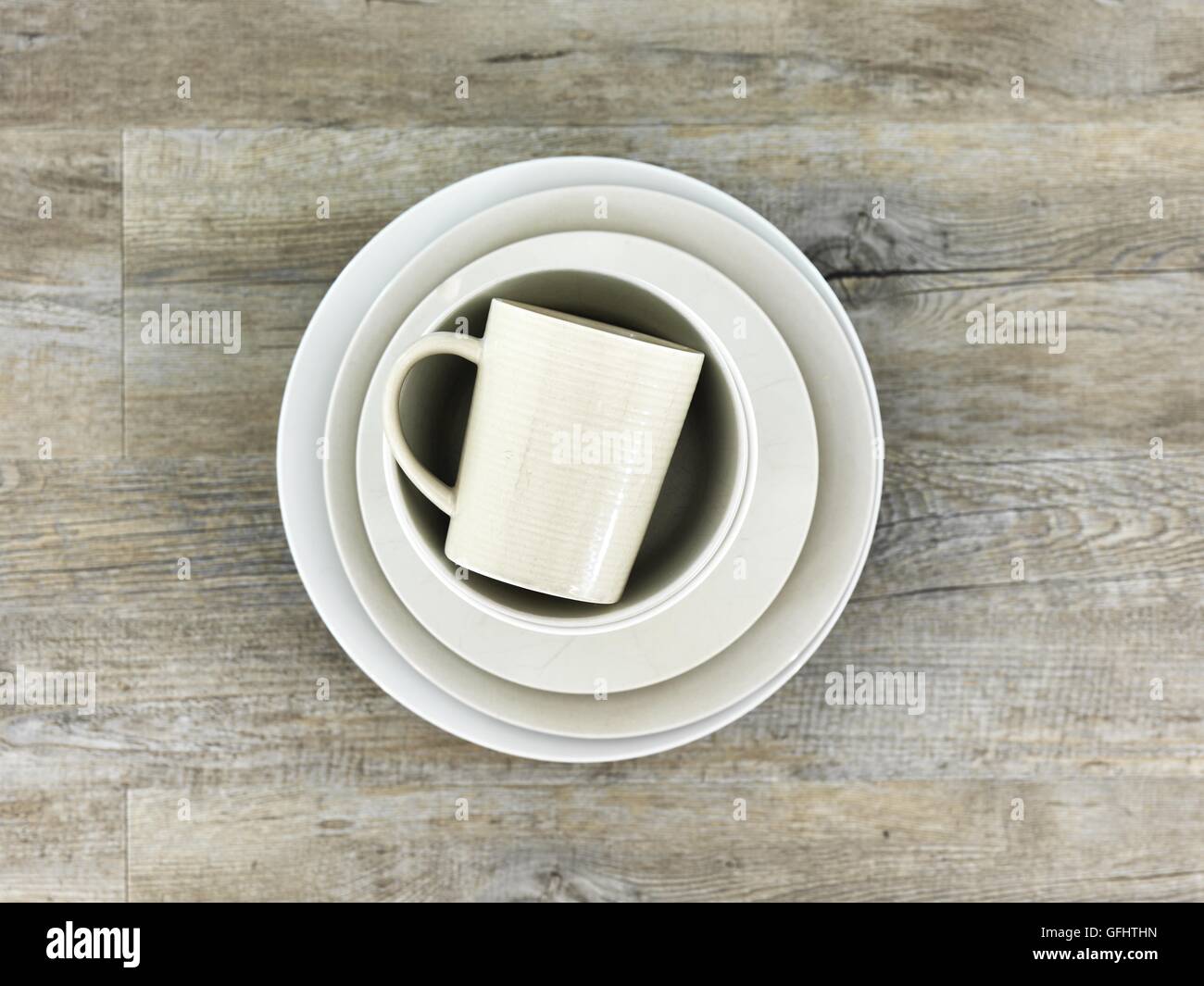 A studio photo of dinner ware Stock Photo - Alamy