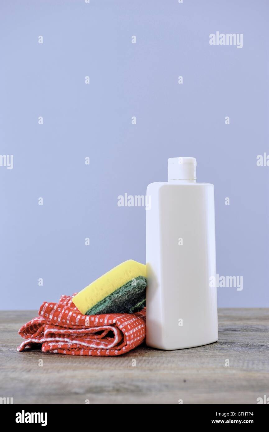 A close up studio photo of dishwashing detergent Stock Photo - Alamy