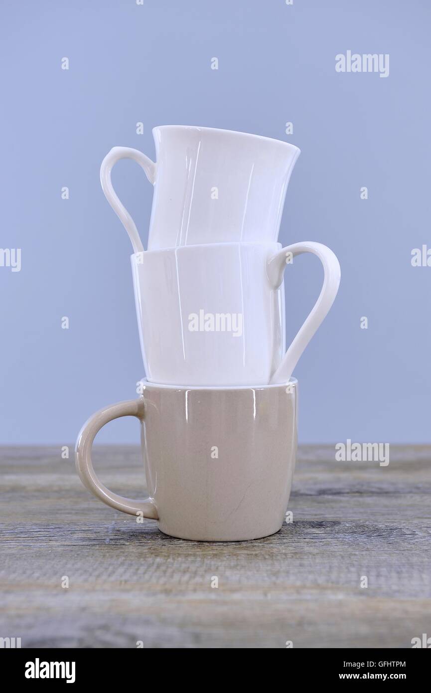 A studio photo of a cup stack Stock Photo - Alamy