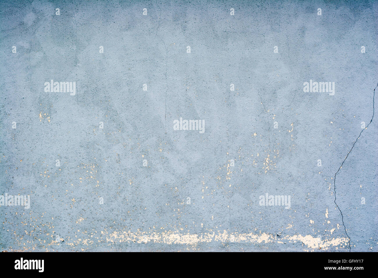 Rough painted blue wall with cracks in full frame Stock Photo - Alamy