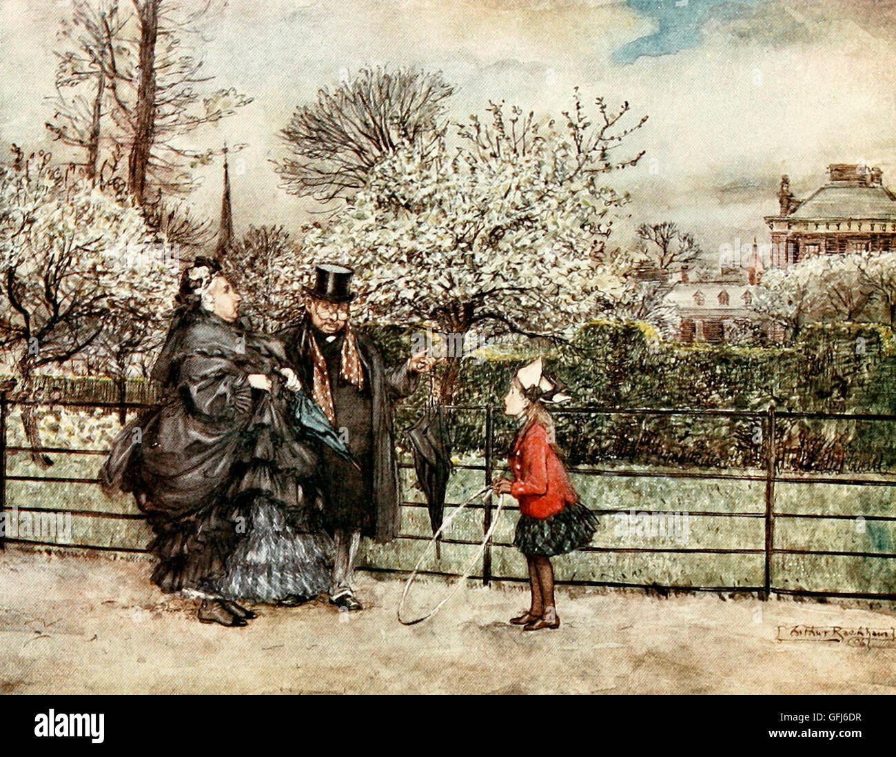 When you meet grown up people in the Gardens, who puff and blow as if ...