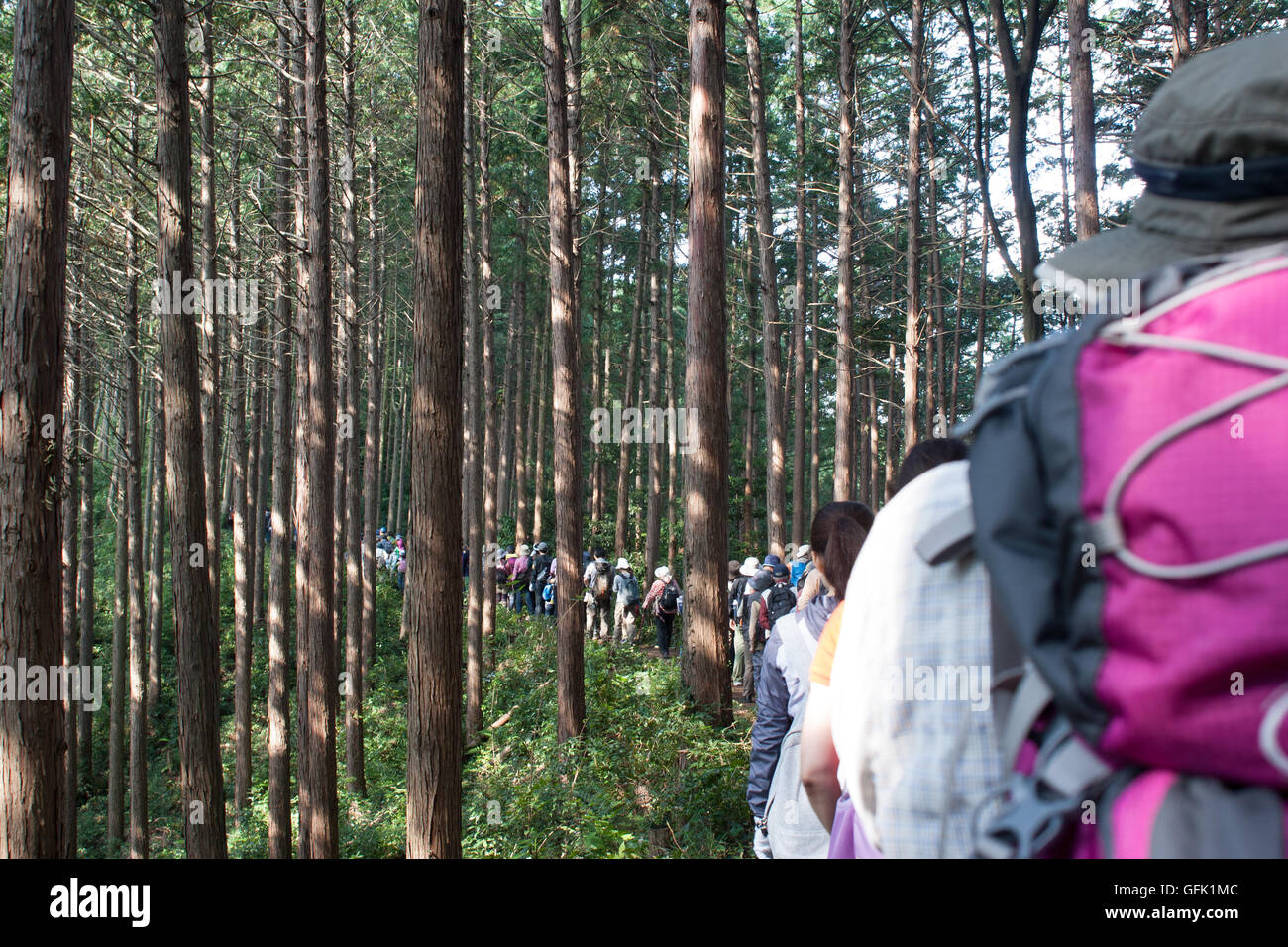 Japanese hiker hi-res stock photography and images - Alamy