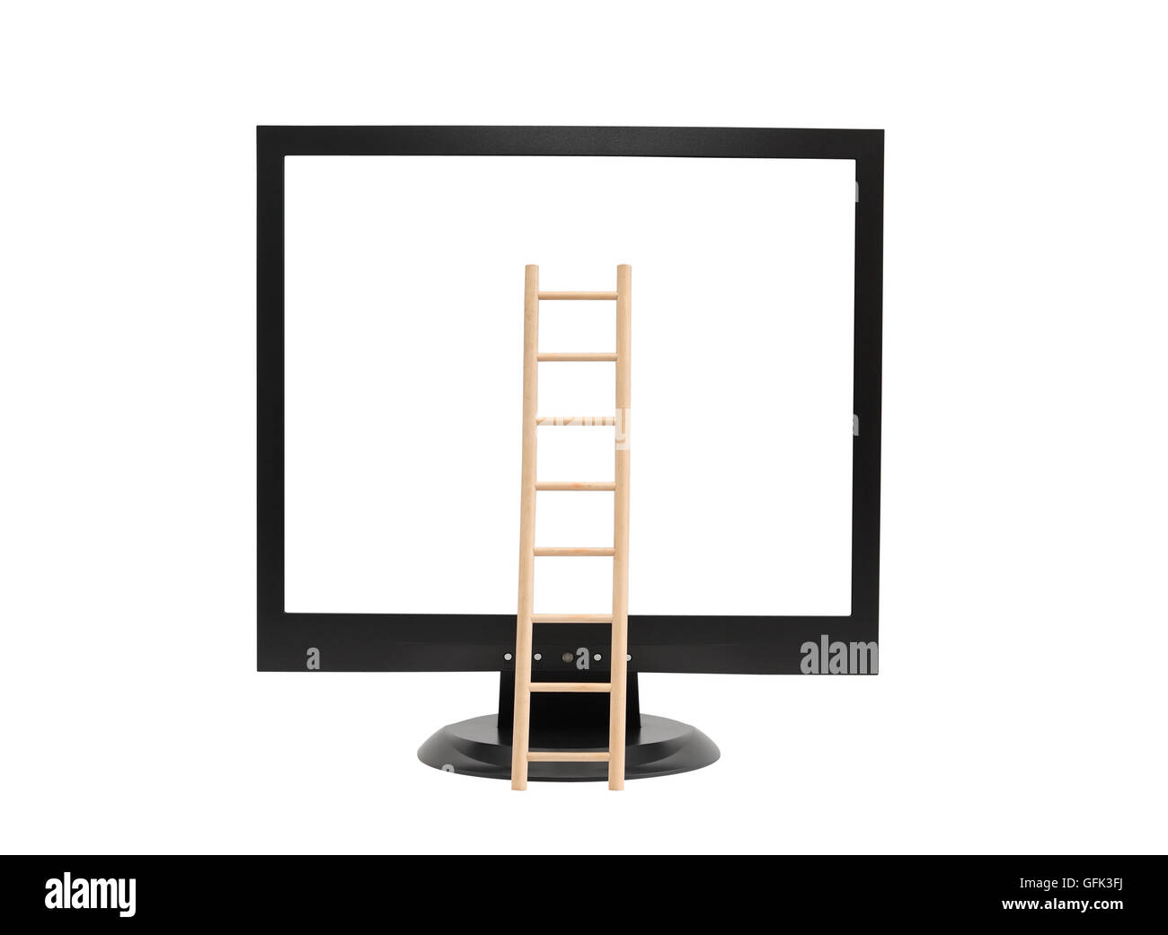 Computer blank screen near hi-res stock photography and images - Alamy