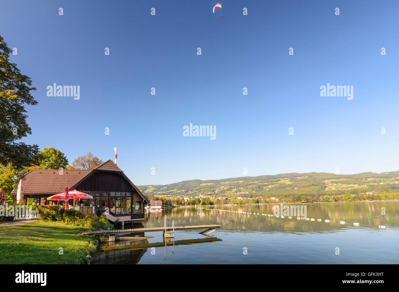 Stubenberg: lake Stubenbergsee, Austria, Steiermark, Styria ...