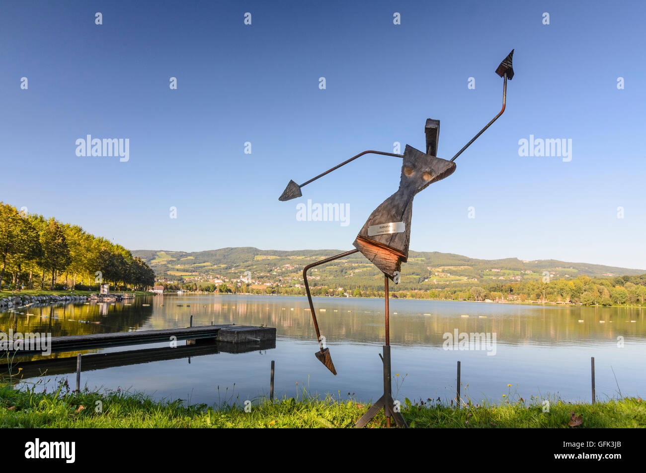 Stubenberg: lake Stubenbergsee, Austria, Steiermark, Styria ...