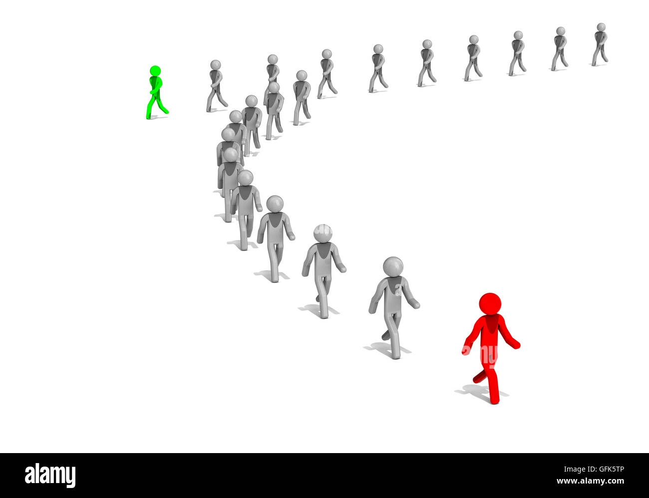 Two paths decision hi-res stock photography and images - Alamy