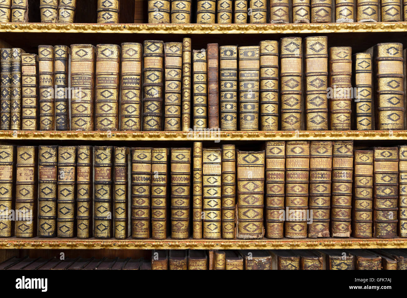 Melk: melk Abbey monastery: Library, books, bookshelf, Austria ...