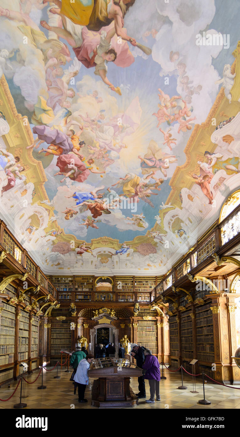 Melk abbey library hi-res stock photography and images - Alamy