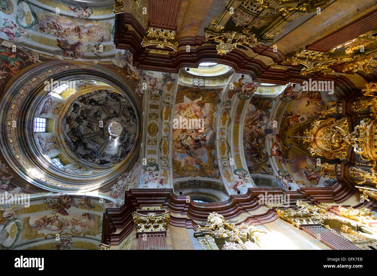 Melk Abbey Ceiling High Resolution Stock Photography and Images - Alamy