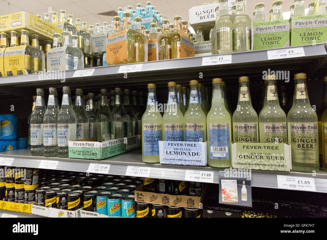 Shelf supermarket waitrose hi-res stock photography and images - Alamy