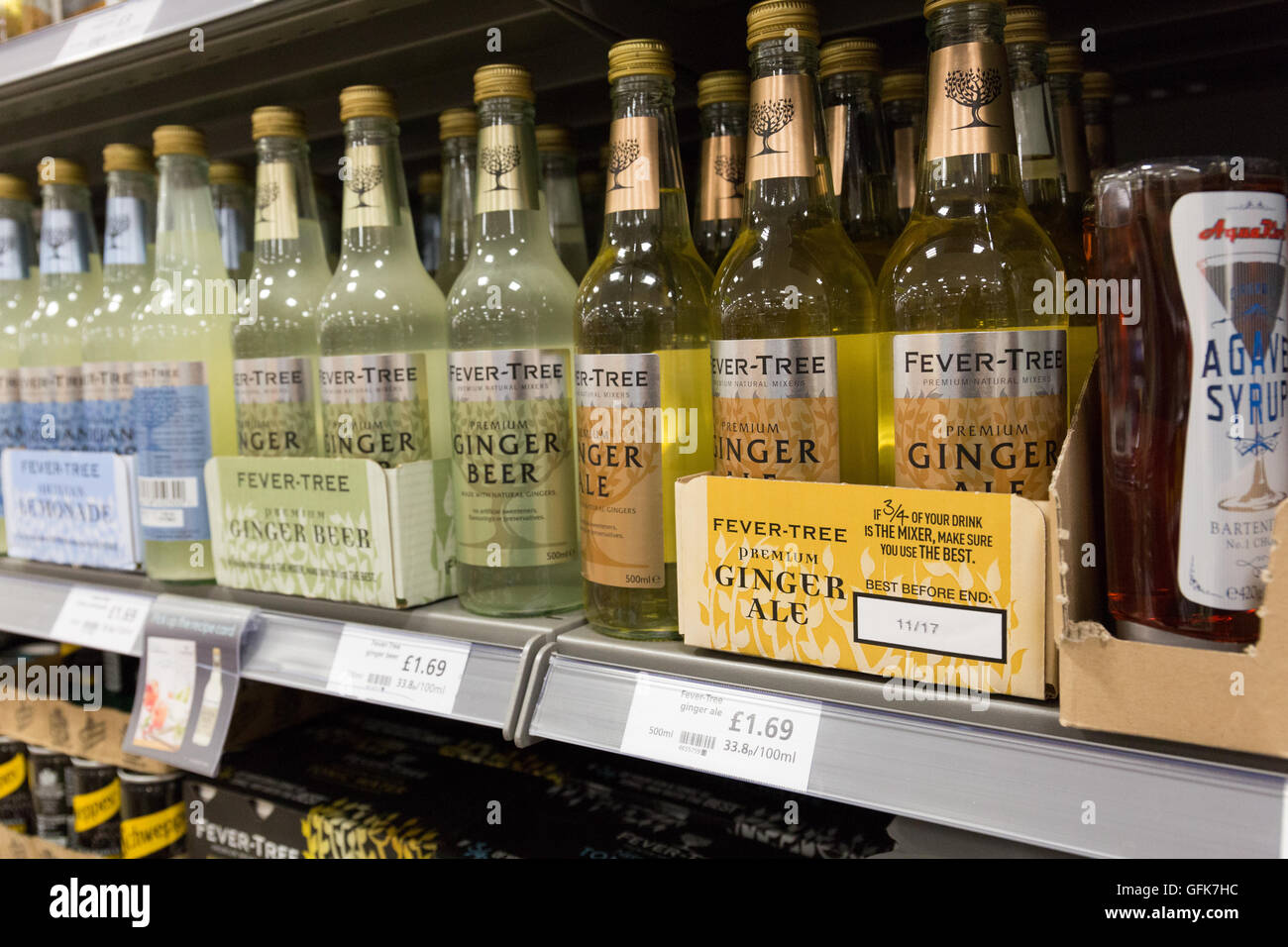 Shelf supermarket waitrose hi-res stock photography and images - Alamy