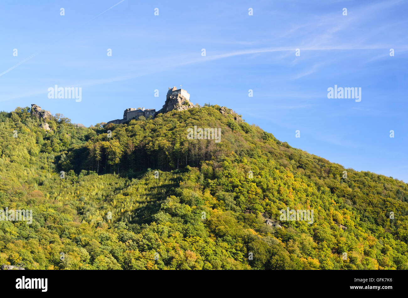 Schönbühel-Aggsbach: Aggstein castle, Austria, Niederösterreich, Lower ...