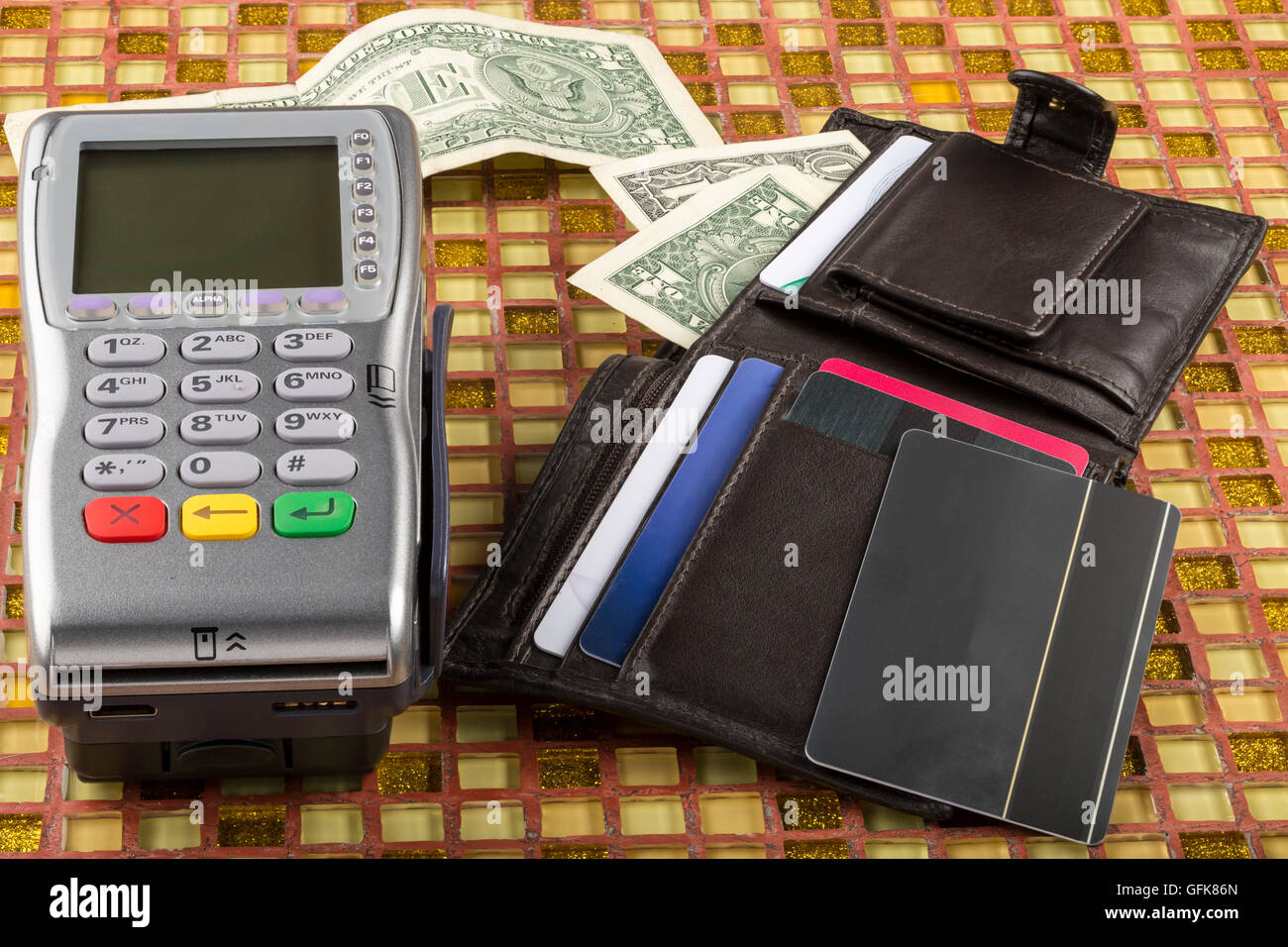 Pos machine atm card hi-res stock photography and images - Alamy