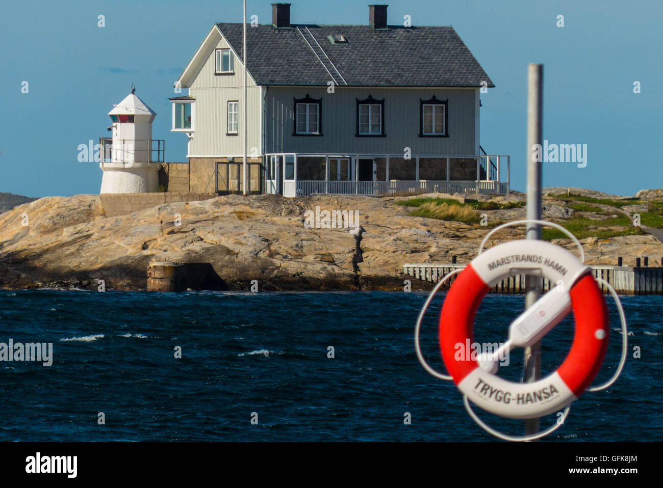 Marstrand island 50 kilometers from Gothenburg Sweden Stock Photo - Alamy