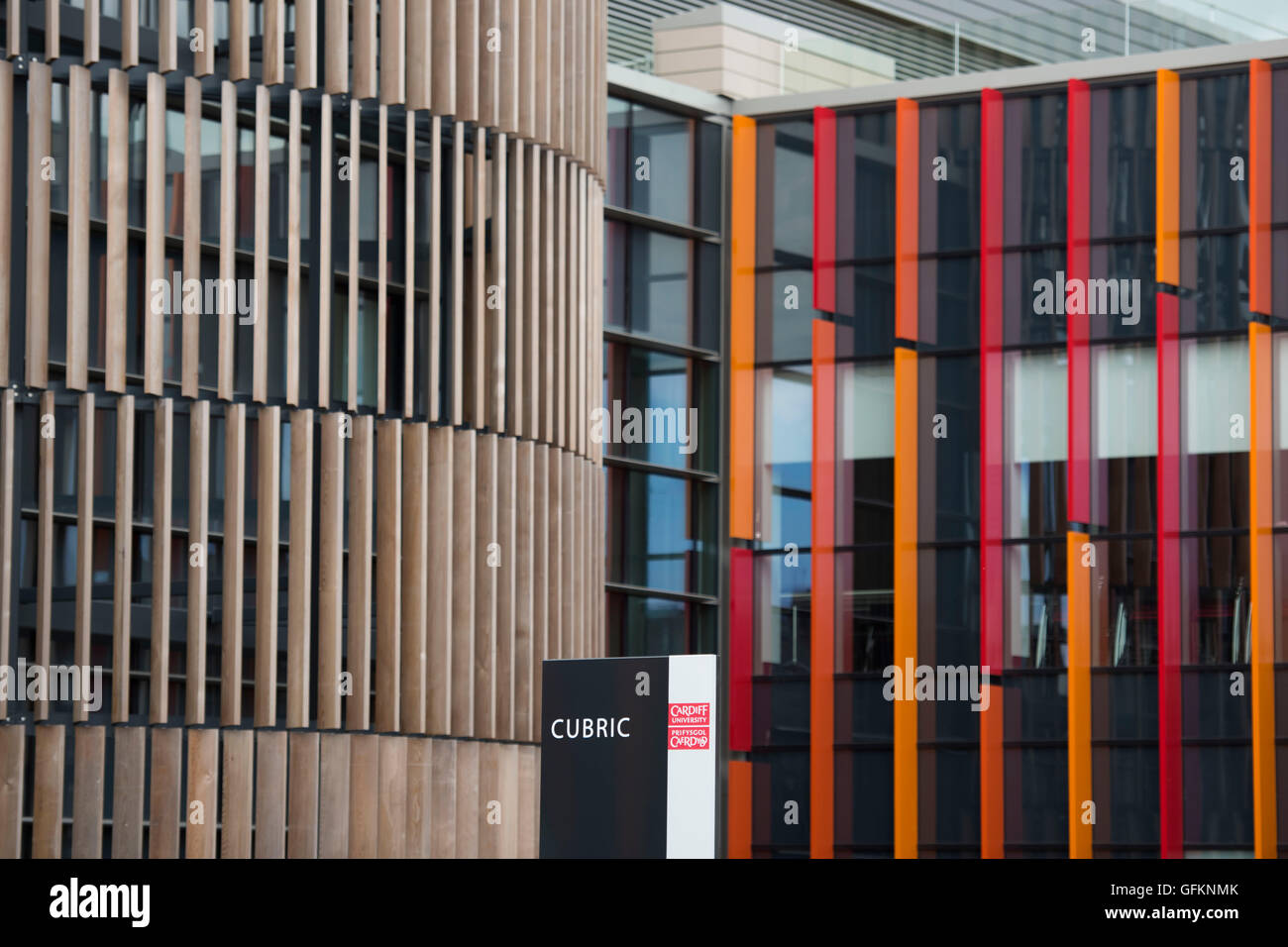 Cardiff University CUBRIC brain imaging building in Cardiff, South ...