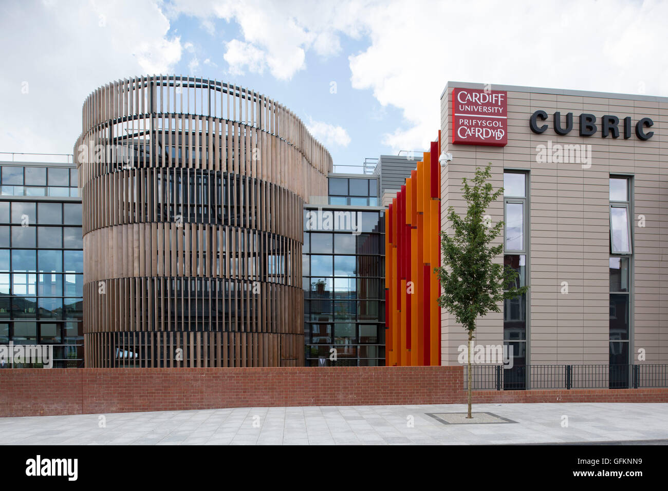 Cardiff University CUBRIC brain imaging building in Cardiff, South ...