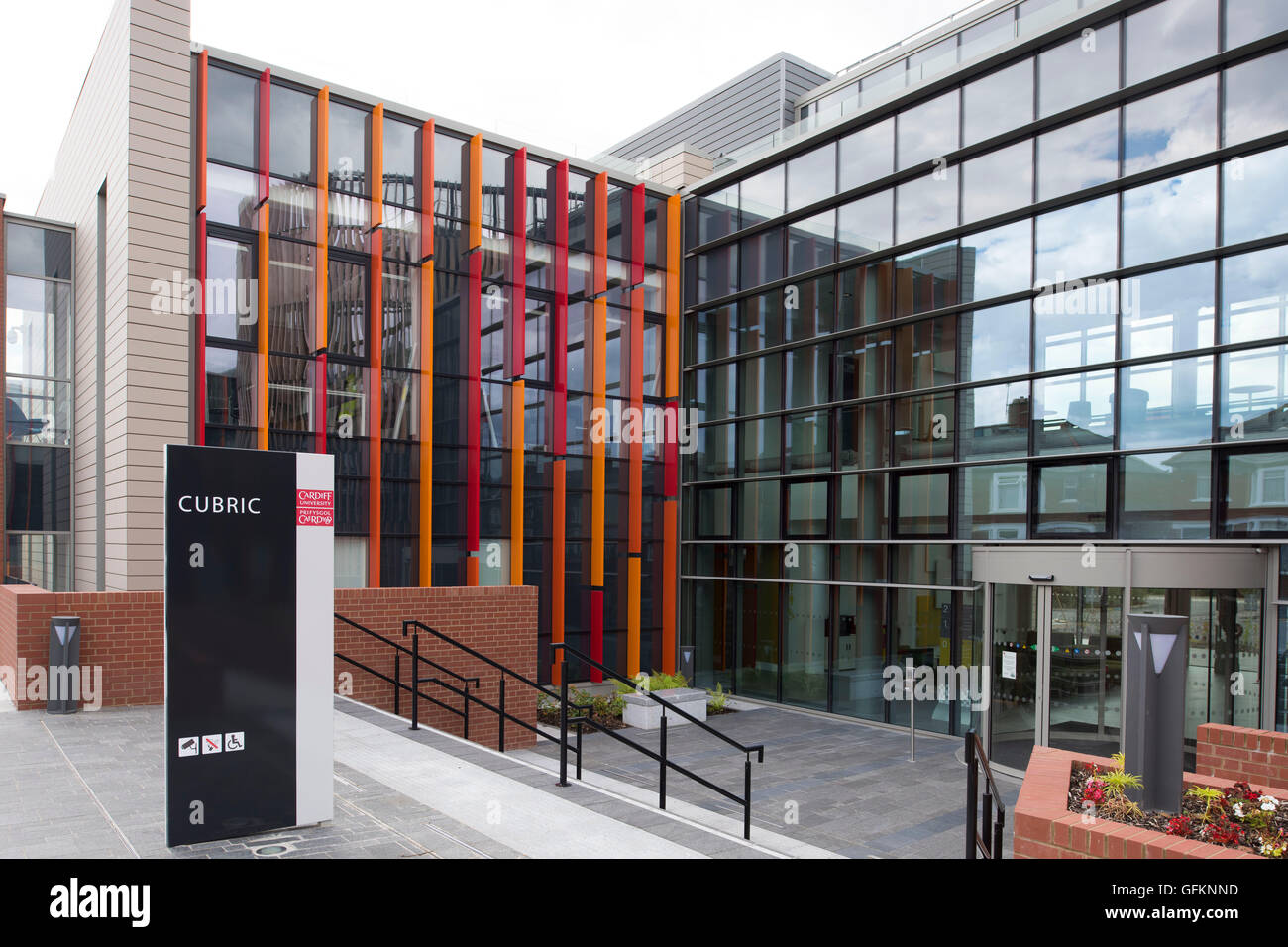 Cardiff University CUBRIC brain imaging building in Cardiff, South ...