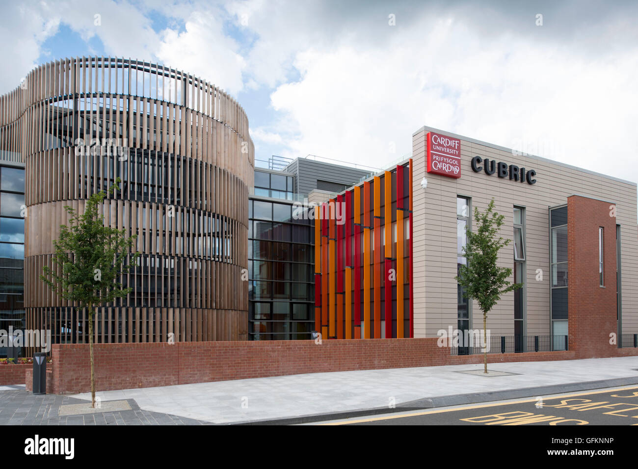 Cardiff University CUBRIC brain imaging building in Cardiff, South ...