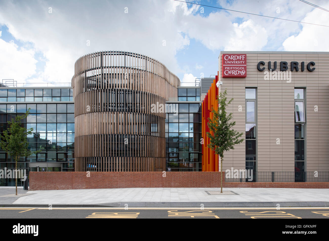 Cardiff University CUBRIC brain imaging building in Cardiff, South ...