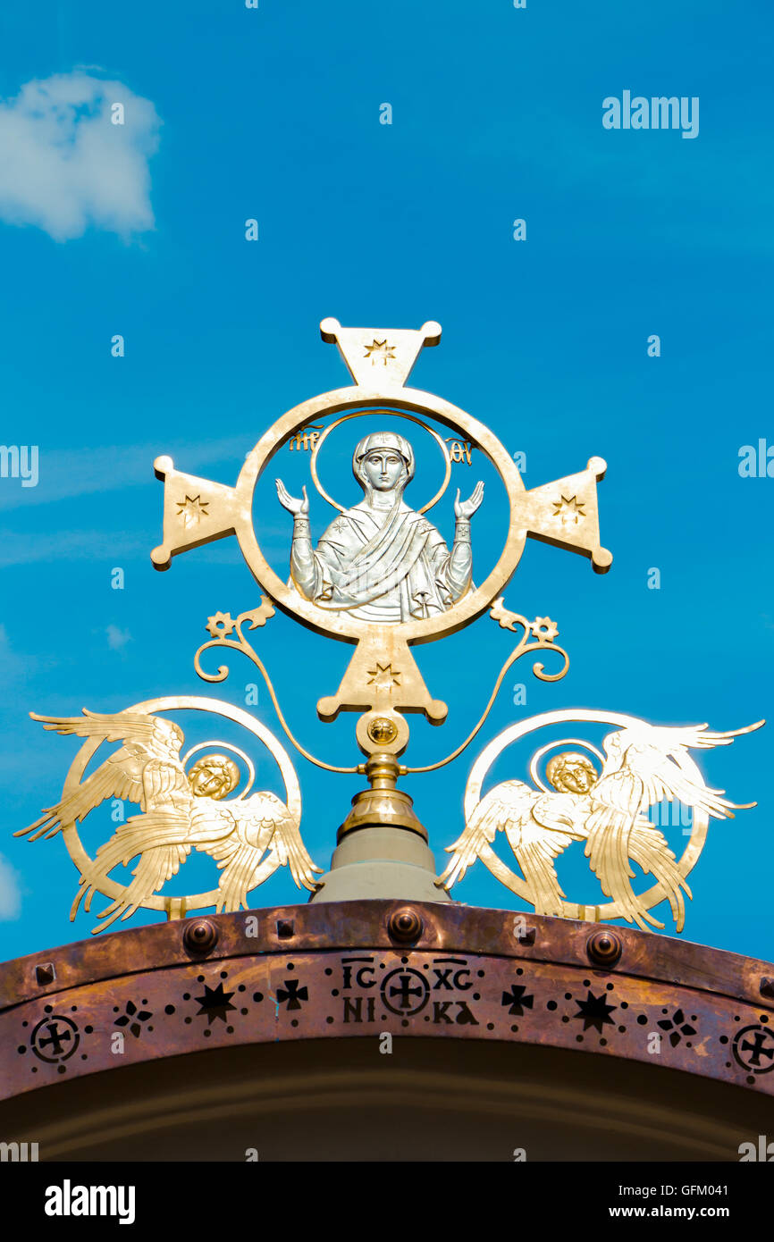 Two angels praying hi-res stock photography and images - Alamy