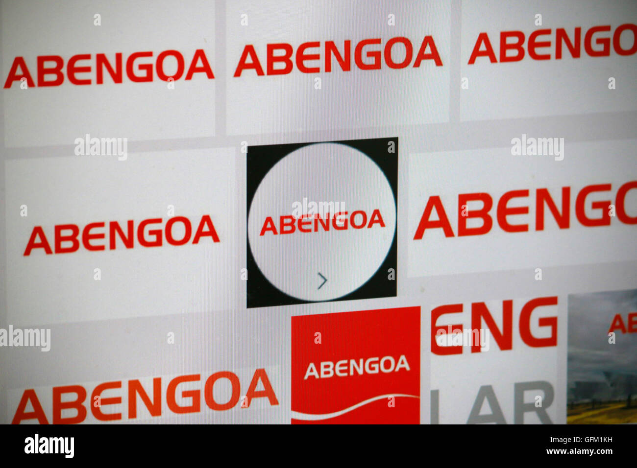 Abengoa logo hi-res stock photography and images - Alamy