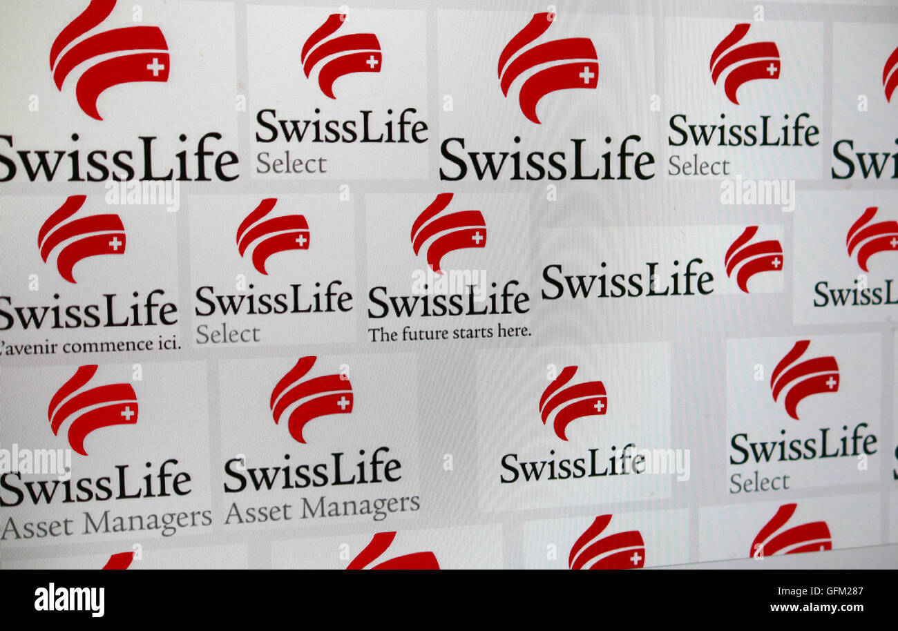 Swiss life logo hi-res stock photography and images - Alamy