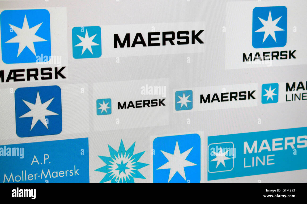 Maersk logo hi-res stock photography and images - Alamy