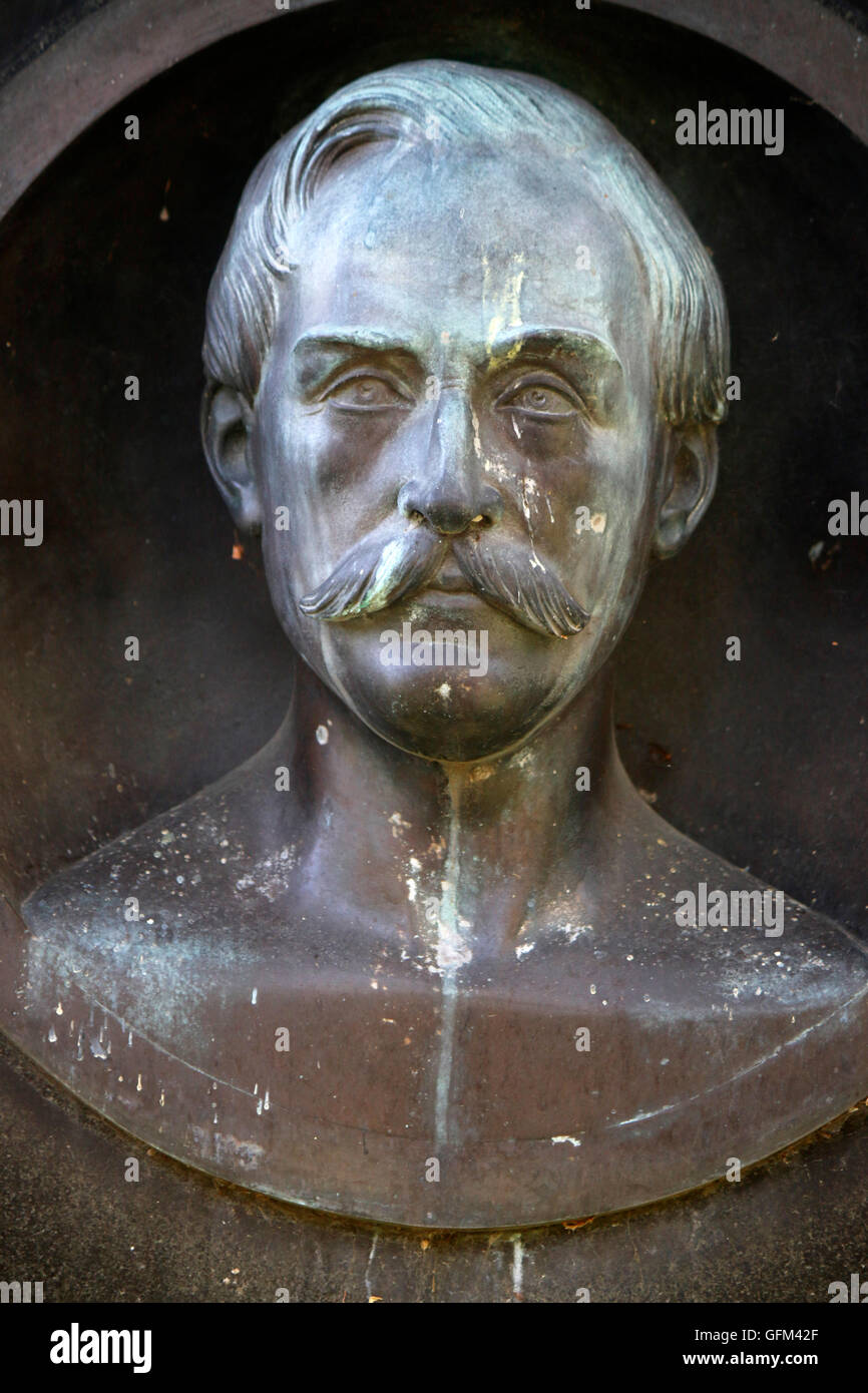 Impressionen: F A von Witzleben, Invalidenfriedhof, Berlin-Mitte Stock ...