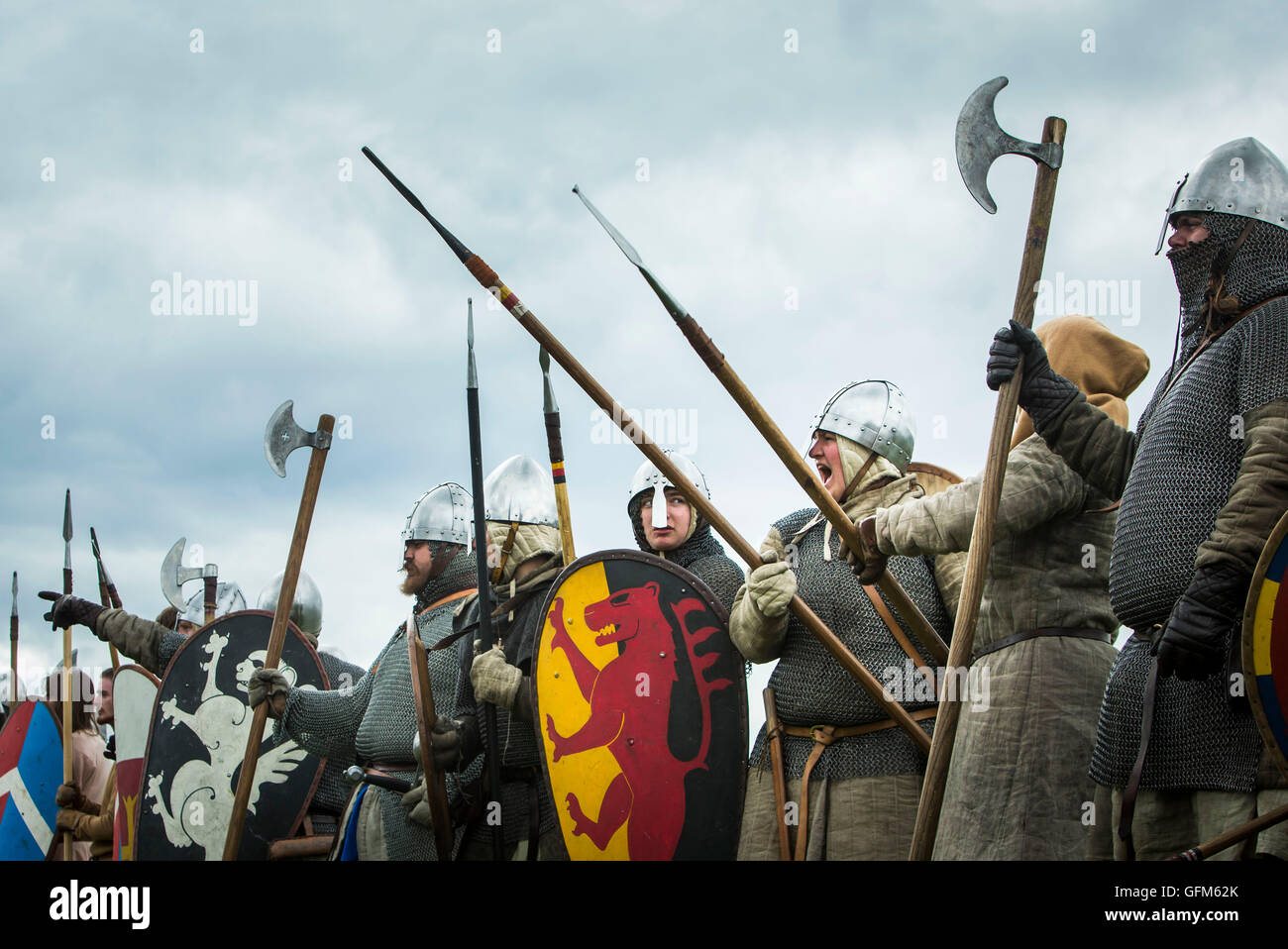Norman warriors hi-res stock photography and images - Alamy