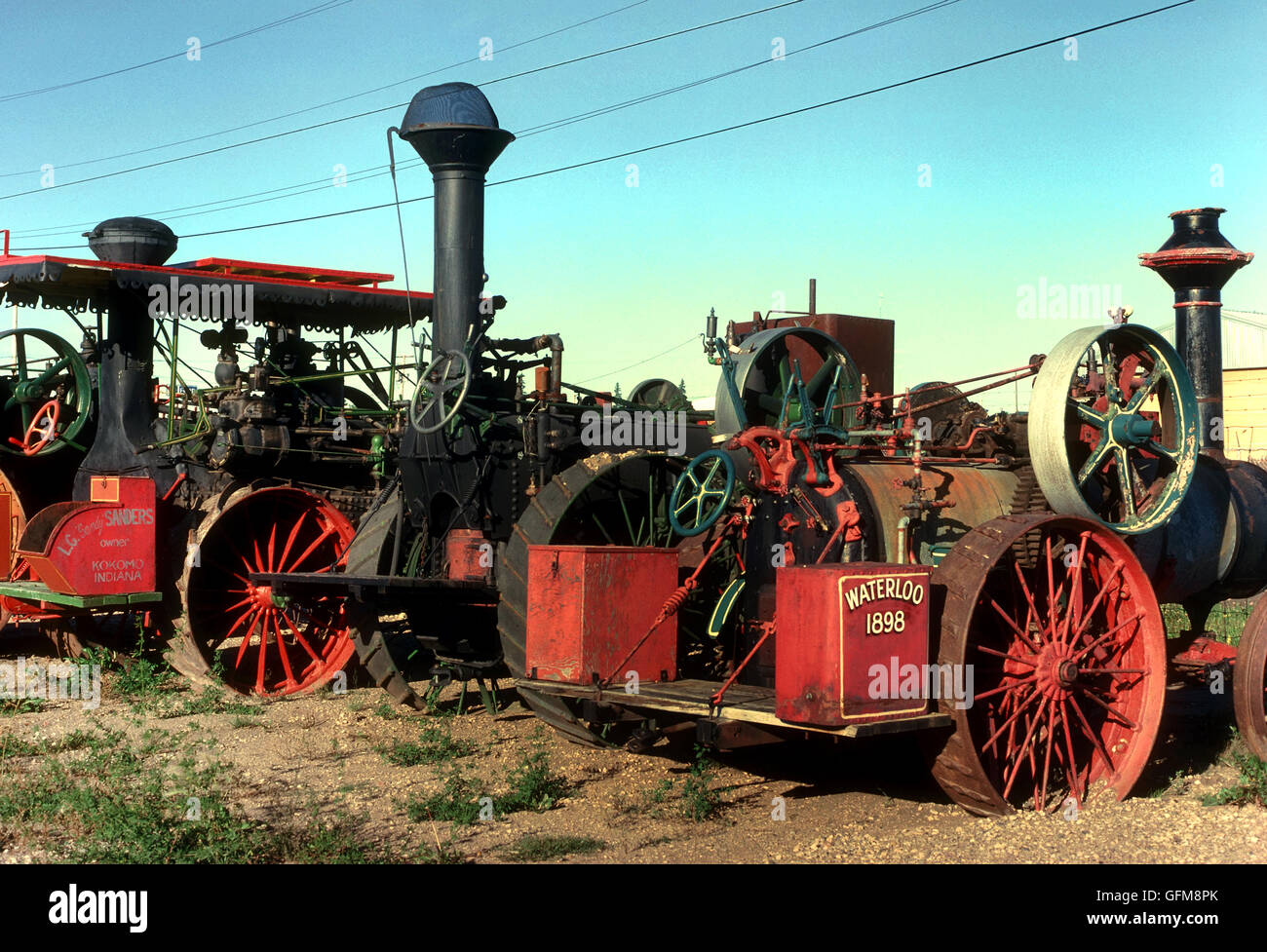 Steam tractors manitoba agricultural museum hi-res stock photography ...