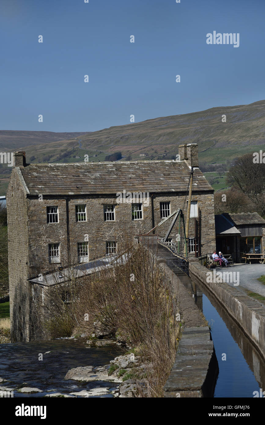 Gayle mill hawes wensleydale yorkshire hi-res stock photography and ...