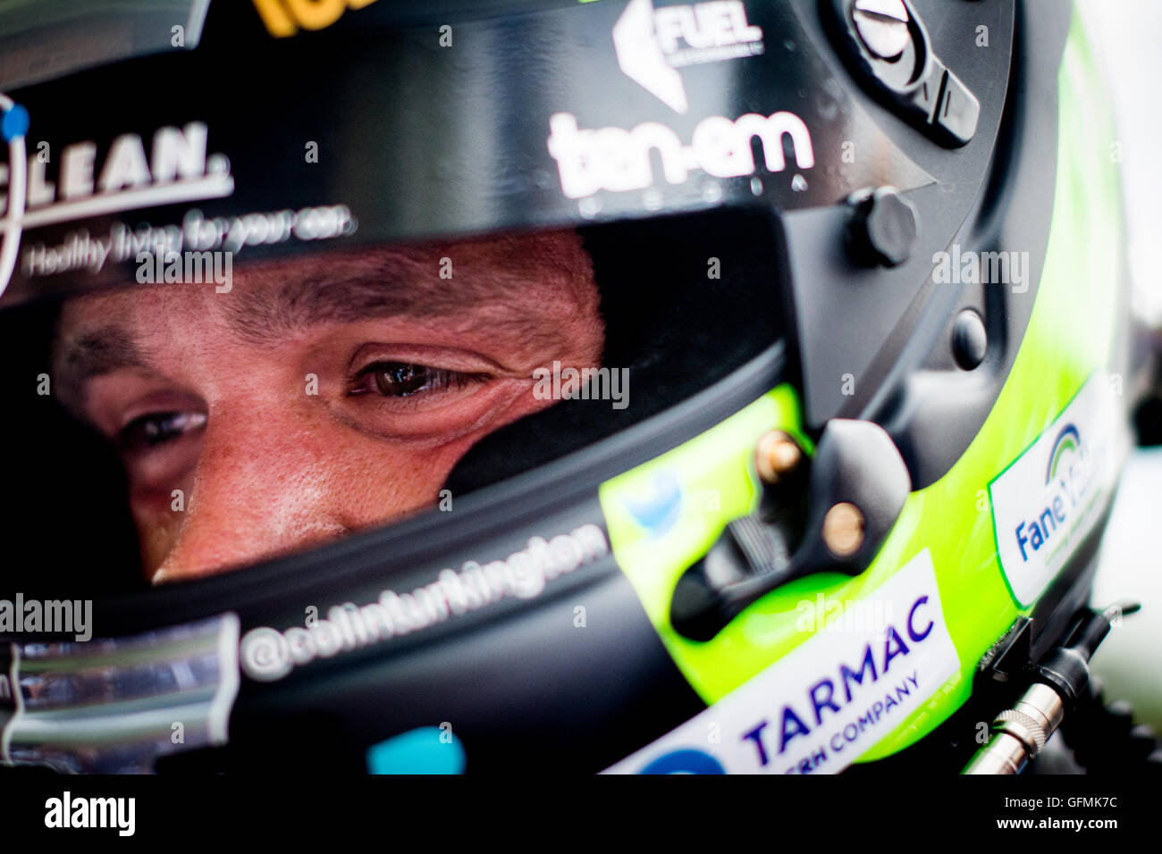Norwich, Norfolk, UK. 31st July, 2016. BTCC racing driver Colin ...