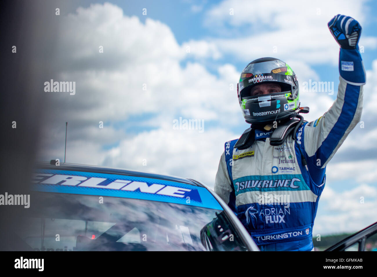 Norwich, Norfolk, UK. 31st July, 2016. BTCC racing driver Colin ...