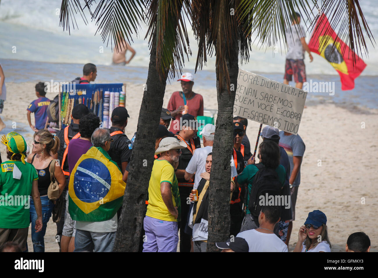 Brazil red flag cause turmoil principle during movement Manifestation ...